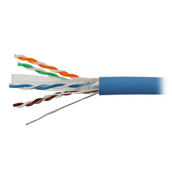 Scan 305m BLUE (1000ft) CAT6e Network Ethernet Cable Reel Solid Copper ...