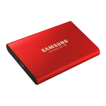 Samsung T5 1TB External Portable Solid State Drive/SSD - Red LN98449 ...