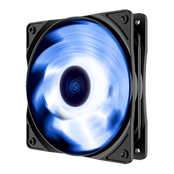 DEEPCOOL RF120B 120mm Blue LED Case Fan LN98612 - DP-FLED-RF120-BL ...