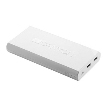 Canyon Portable Power Bank 20,000mAh Fast Chasrge White LN99001 - CNE ...