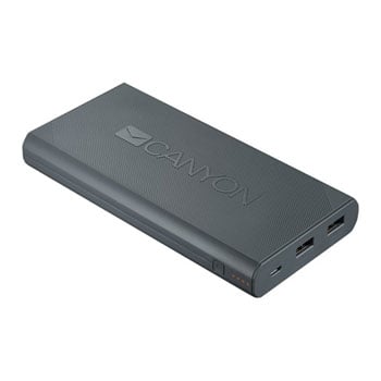 Canyon Portable Power Bank 20,000mAh Dark Grey LN99002 - CNE-CPBF200DG ...