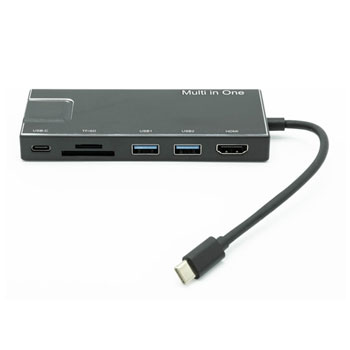 Dynamode USB3.0 Type-C Dock Station LN99123 - C-TC-DK-HDMICR | SCAN UK