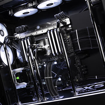 Hardline Chrome Watercooled RGB Overclocked PC with NVIDIA RTX TITAN ...