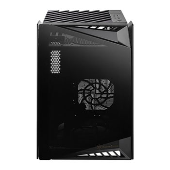 SilverStone Lucid Tempered Glass Mini-ITX PC Gaming Case LN99213 - SST-LD03B | SCAN UK