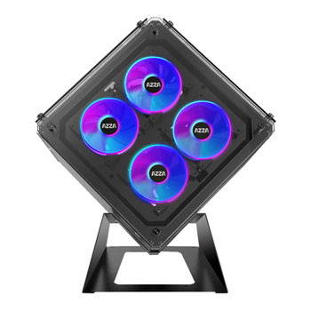 Azza CUBE 802 ATX / ITX Full Tower PC Gaming Case Black LN99303 - Cube ...