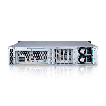 QNAP 12 Bay Desktop NAS Enclosure w/ 144TB Toshiba Enterprise HDD ...