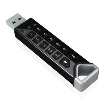 iStorage 128GB Encrypted Secure Keypad USB Flash Drive LN100670 - IS-FL ...