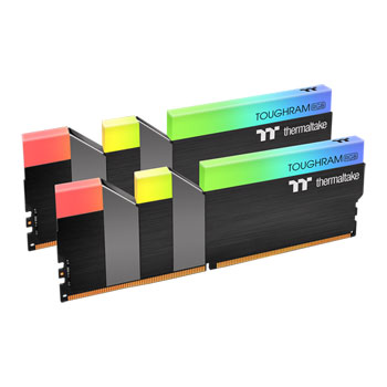 Thermaltake TOUGHRAM RGB Black 16GB 3600 MHz DDR4 Dual Channel Memory Kit LN101496 - R009D408GX2 ...