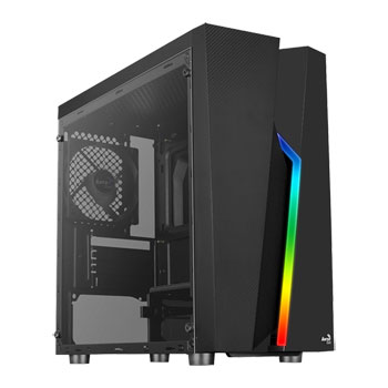 Aerocool Bolt Mini Tower RGB Tempered Glass Mini ITX/Micro ATX Gaming ...