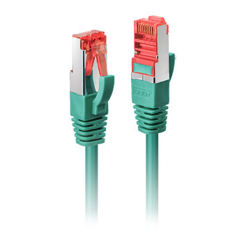 Lindy CAT6 1M Snagless Gold PLated Gigabit Ethernet Cable RJ45 Green LN102969 - 47747 | SCAN UK