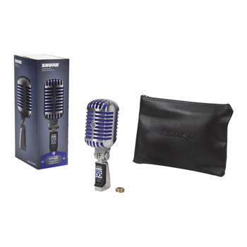 Shure SUPER 55 Deluxe Vocal Microphone LN103801 | SCAN UK