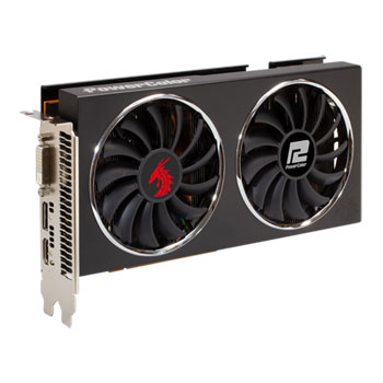 PowerColor AMD Radeon RX 5500 XT Red Dragon 8GB GDDR6 RDNA PCIe 4.0 ...