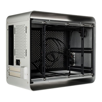 Streacom DA2 Mini ITX Chassis - Silver LN104232 - ST-DA2-SILVER | SCAN UK