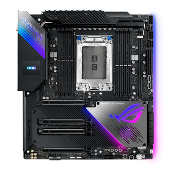 ASUS AMD Threadripper ROG Zenith II Extreme Alpha TRX40 PCIe 4.0 E-ATX ...