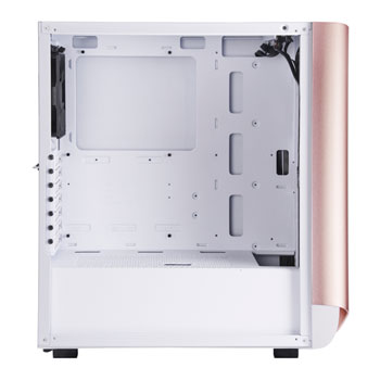 Silverstone Seta A1 Rose Gold Tempered Glass Midi PC Gaming Case ...