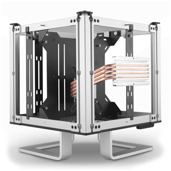 Streacom DB4 Aluminium Fanless Case - Silver LN105482 - ST-DB4-SILVER | SCAN UK