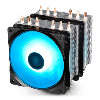 DEEPCOOL NEPTWIN RGB Dual-Tower CPU Cooler LN105775 - DP-MCH6-NT-A4RGB ...