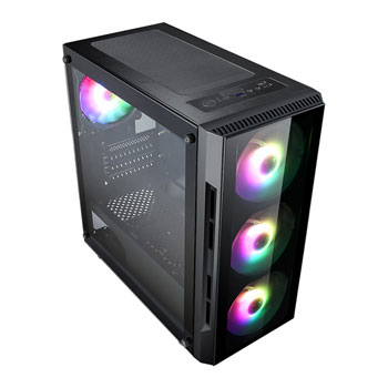 CiT Flash Windowed MicroATX Gaming Case LN105893 - CITFLASH | SCAN UK