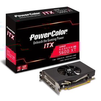 Refurbished - PowerColor AMD Radeon RX 5600 XT 6GB ITX Graphics Card ...