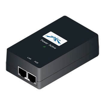 Ubiquiti 60W Gigabit PoE Power Adapter Injector Midspan LN106972 - POE ...
