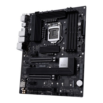 ASUS Intel W480 Pro WS W480-ACE ATX Motherboard LN107138 | SCAN UK