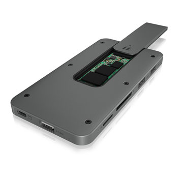 ICY BOX Type-C HDMI 4k Port Replicator with M.2 PCIe slot LN108155 - IB ...