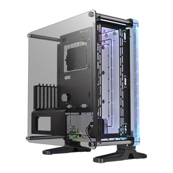 Thermaltake DistroCase 350P Open Frame Mid Tower Tempered Glass PC ...