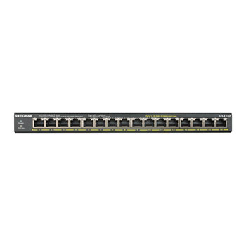 NETGEAR GS316P 16-Port Gigabit PoE+ Network Switch LN108975 - GS316P ...