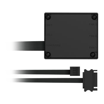 NZXT RGB & Fan Controller with NZXT Hue 2 RGB LED Strips Extension Kit 250mm LN109251 - AC-2RGBC ...