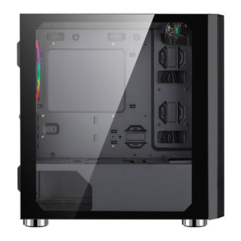 CiT Omega Mid Tower Tempered Glass PC Gaming Case LN109474 - CIT-OMEGA ...