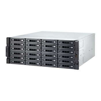 QNAP 24 Bay Rackmount NAS Enclosure w/ 240TB HDD + 40GbE Expansion Card ...