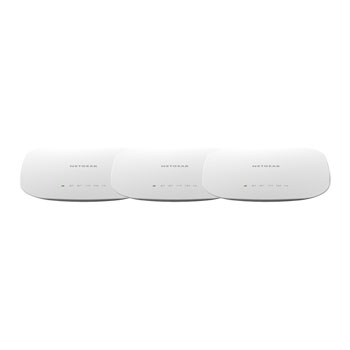 NETGEAR Wireless Tri-Band Gigabit Ceiling Mount Access Point - 3 Pack ...