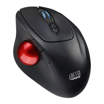 Adesso Wireless T30 Programmable Trackball Mouse LN110195 - iMouse T30 ...