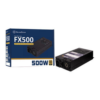 SilverStone 500 Watt FX500-G Flex Fully Wired PSU/Power Supply LN110844 ...
