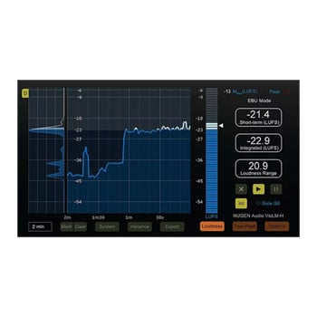 Nugen VisLM 2 Loudness Meter Plugin LN111208 - 11-33055 | SCAN UK