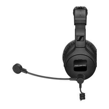 Sennheiser - 'HMD 300 PRO-X4F' Dual-Sided Broadcast Headset LN111308 ...
