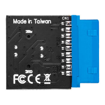 Silverstone USB 3.0 Internal (19-Pin) Header to USB 3.1/3.2 Type-C (20 ...