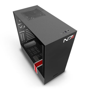 NZXT H510i Mass Effect Limited Edition Mid Tower Windowed PC Gaming ...