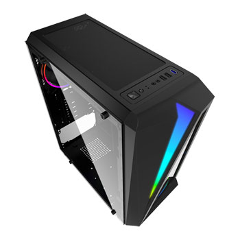 CiT Mars ARGB Tempered Glass PC Gaming Case - Black LN112098 - CIT-MARS ...