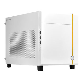 SilverStone SUGO 14 Compact Mini-ITX Cube Case White LN112268 - SST ...