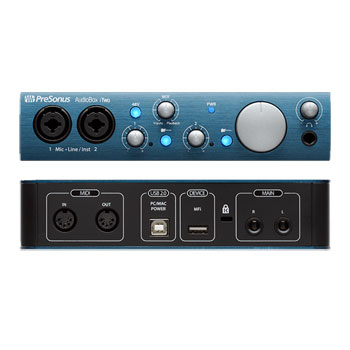 Presonus AudioBox iTwo Recording Bundle LN112808 - AudioBox iTwo Studio ...