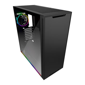 GameMax Trooper Black Mid Tower Tempered Glass PC Gaming Case LN114184 ...