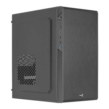 Aerocool MicroATX Mini Tower Case, Supports 4x 120mm Fans, USB 3.0 ...
