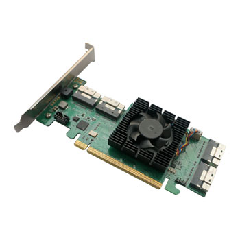 HighPoint U.2 NVMe RAID Controller Card LN115702 - SSD7580A | SCAN UK