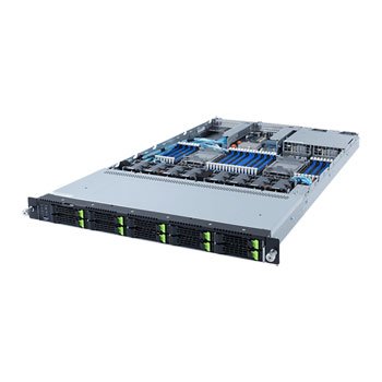 Gigabyte R182-NA0 3rd Gen Xeon Ice Lake 1U 2 PCIe Gen4 Barebone Server ...