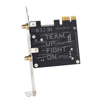 GIGABYTE Tri-Band Intel WiFi 6E 2x2 MIMO Wireless PCIe Adapter with ...