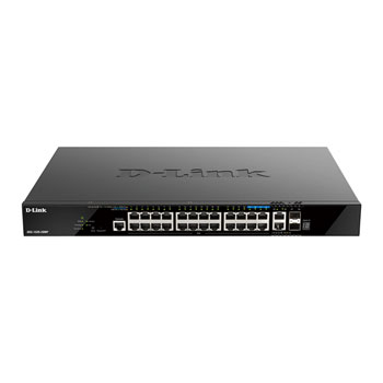 D-Link DGS-1520-28MP 28 Port Layer 3 Stackable Smart Managed PoE Switch ...