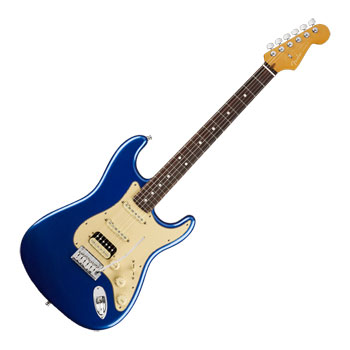 Fender - Am Ultra Strat HSS - Cobra Blue LN116727 - 0118020795 | SCAN UK