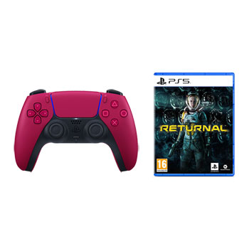 Sony PS5 DualSense Wireless Controller Cosmic Red with Returnal Retail ...