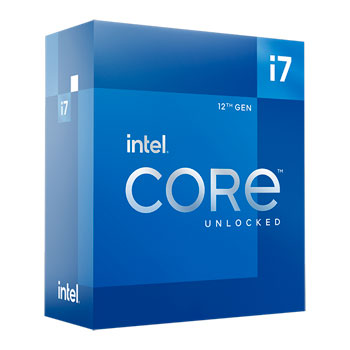 Intel 12 Core i7 12700K Alder Lake Unlocked CPU/Processor LN119559 - BX8071512700K | SCAN UK